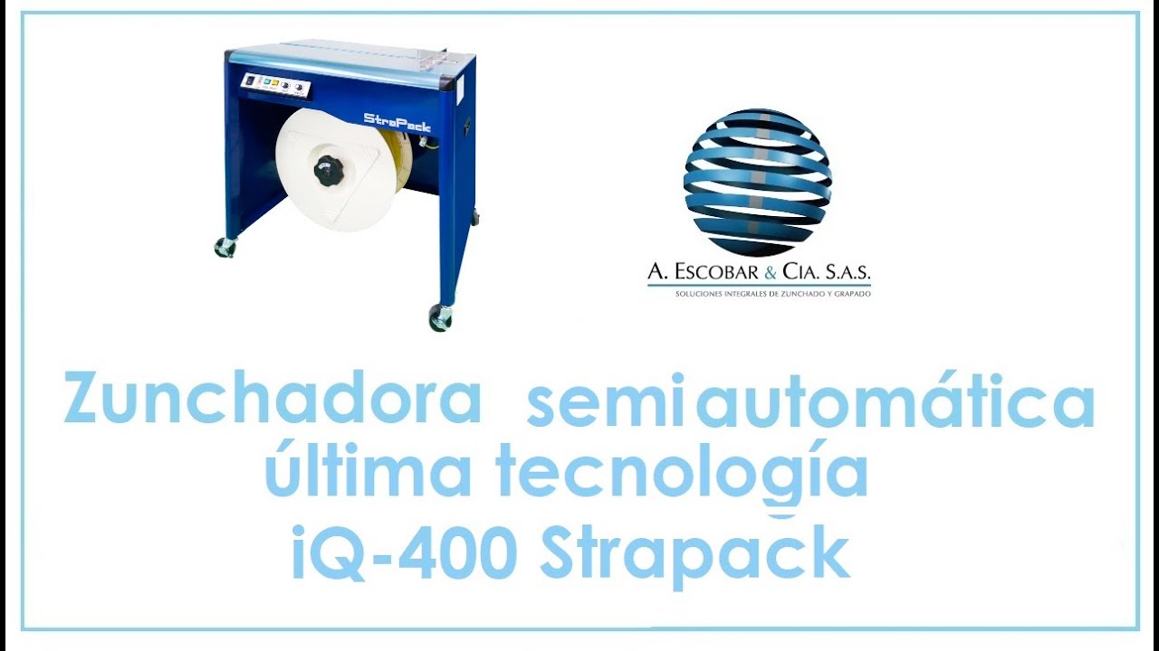Zunchadora semiautomática StraPack IQ 400
