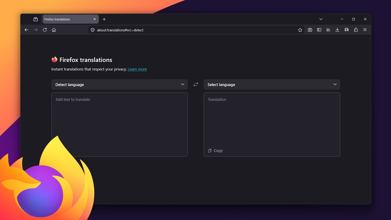 How to Enable Firefox's New Translations Page