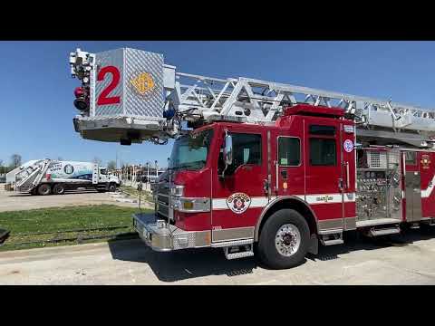 2012 Pierce Velocity Aerial Detroit Diesel DD13 Fire Truck - Gavel ...