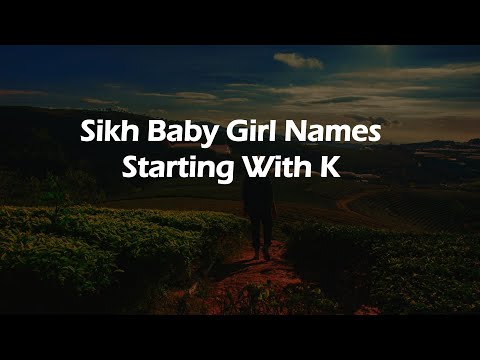 Sikh Baby Girl Names Starting With K