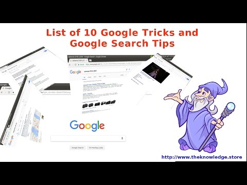 Google tricks, google search tips, google tips, google tricks list