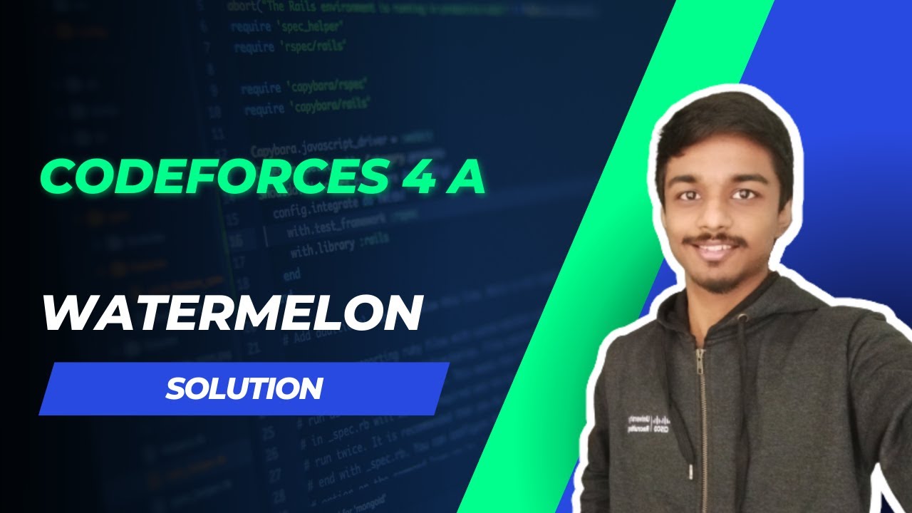 Codeforces 4A Solution | Watermelon