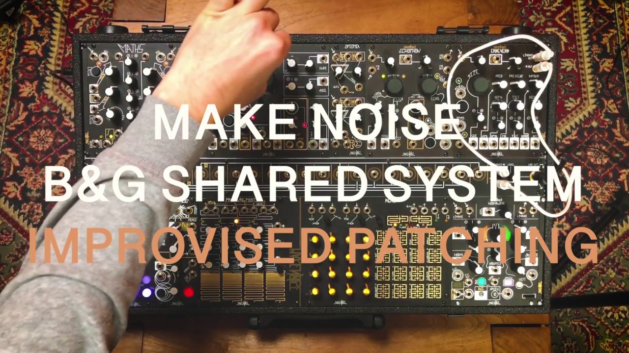 Make Noise Shared System patch ideas - Equipment - lines