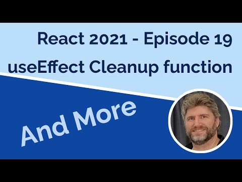 Learn React 2021 useEffect cleanup Scroll Restoration Episode 19 - Mind Luster
