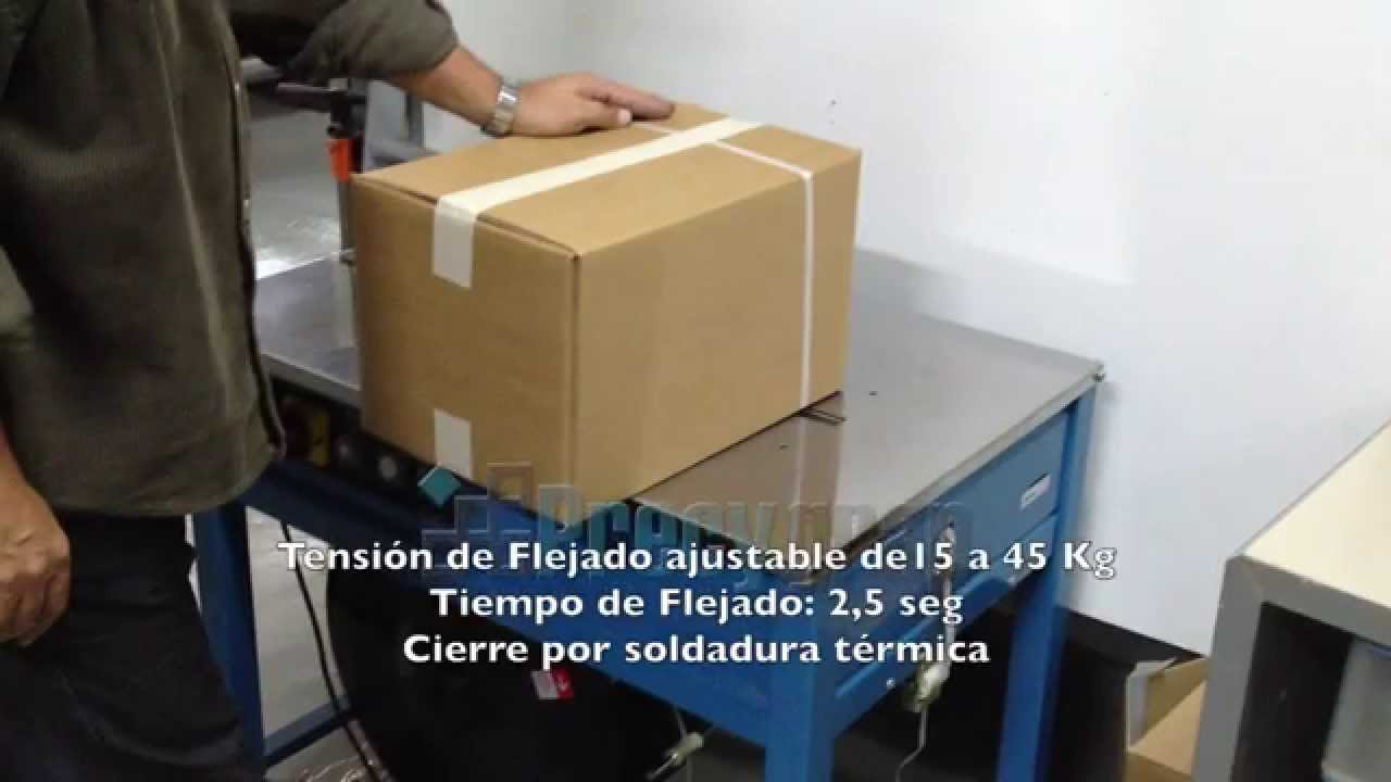 Flejadora Semi Automática de Mesa