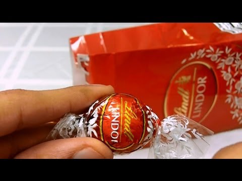 Lindt Truffles Unwrapping And Review. [Sir Sebastian]