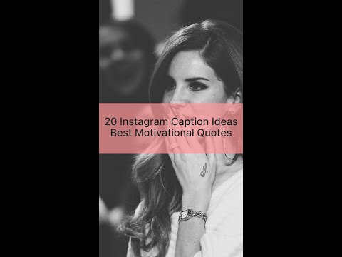 20 Instagram Caption Ideas | Best Motivational Quotes