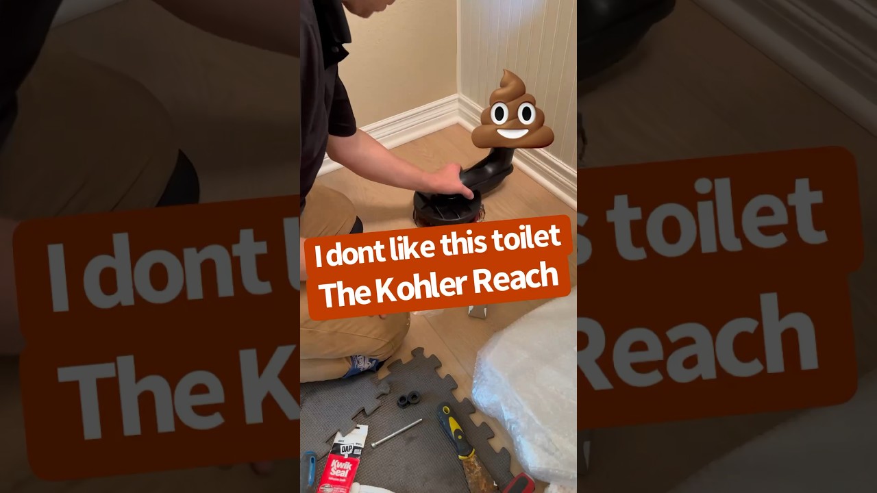Plumbers hate these toilets!!  #plumbing #toilet #service #review #explained #kohler