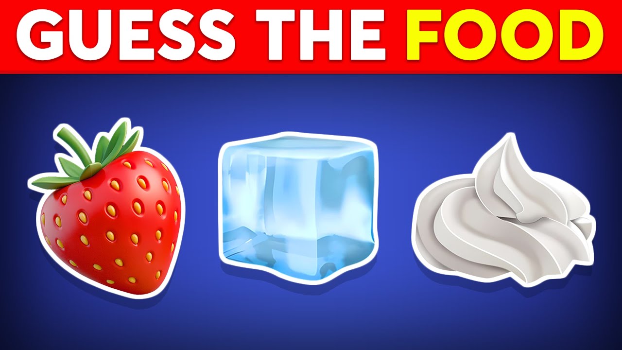 Guess The Food By Emoji 🍔🍟 Food And Drink Emoji Quiz | Quiz Alien