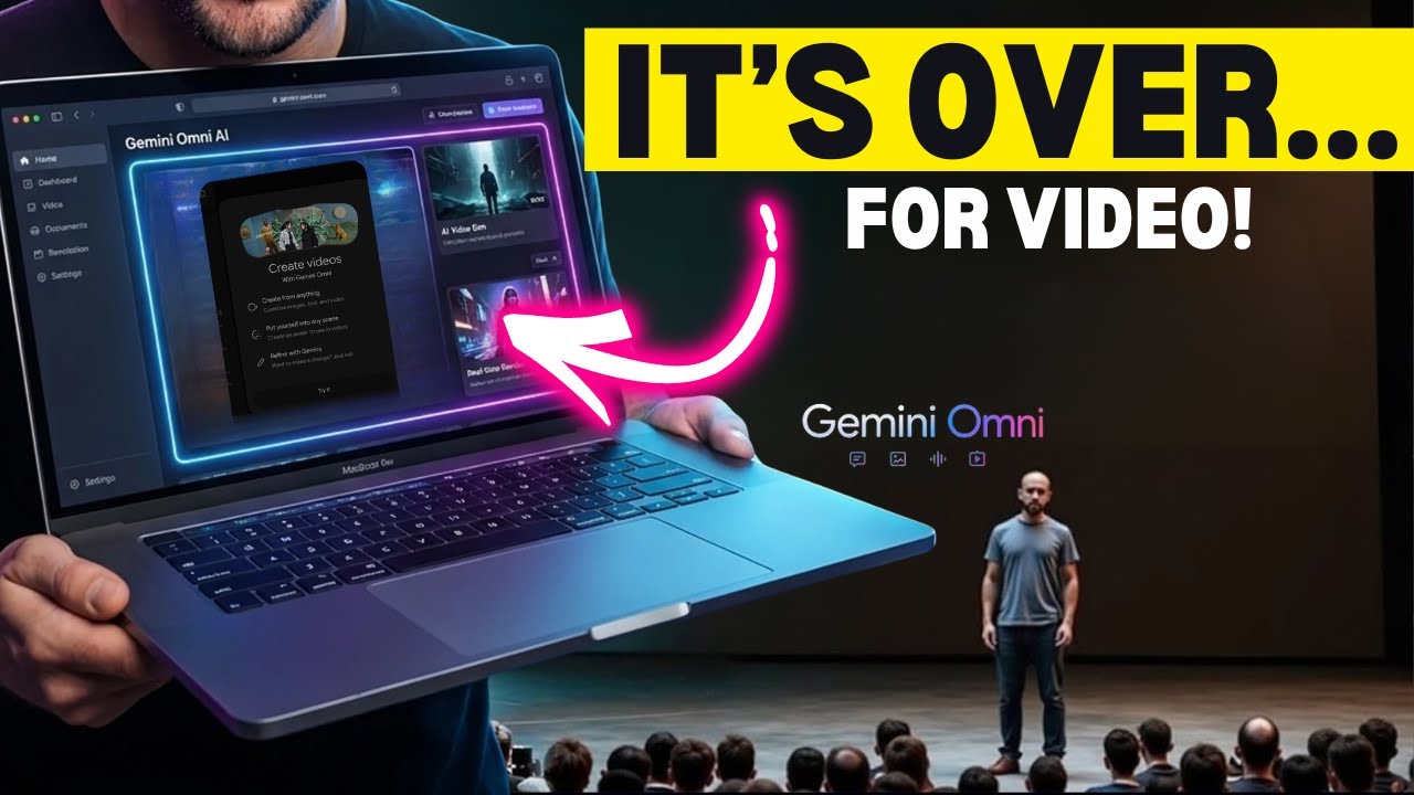Gemini Omni Just Dropped & It’s INSANE… The AI Video Gold Rush Just Began