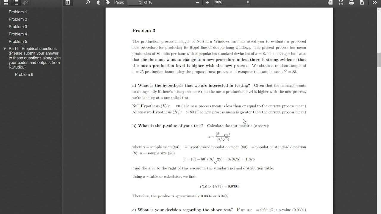 Problem Set 1: CLT, PDF, Expectation, Rmarkdown, and R