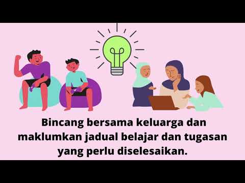 TIPS PENGURUSAN BELAJAR DI RUMAH