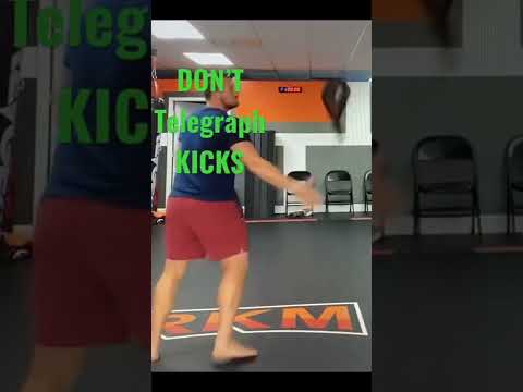 Sensei Seth: DON’T Telegraph UR KO KICKS
