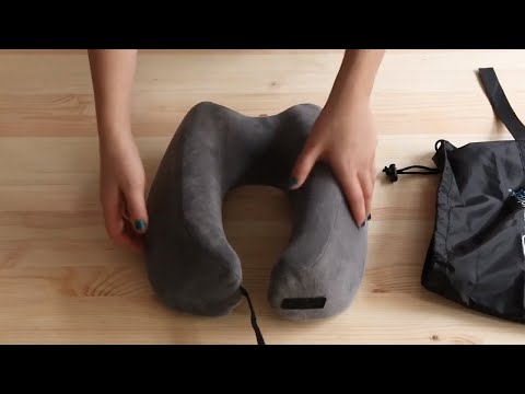 Travelrest travel pillow - how to pack it up