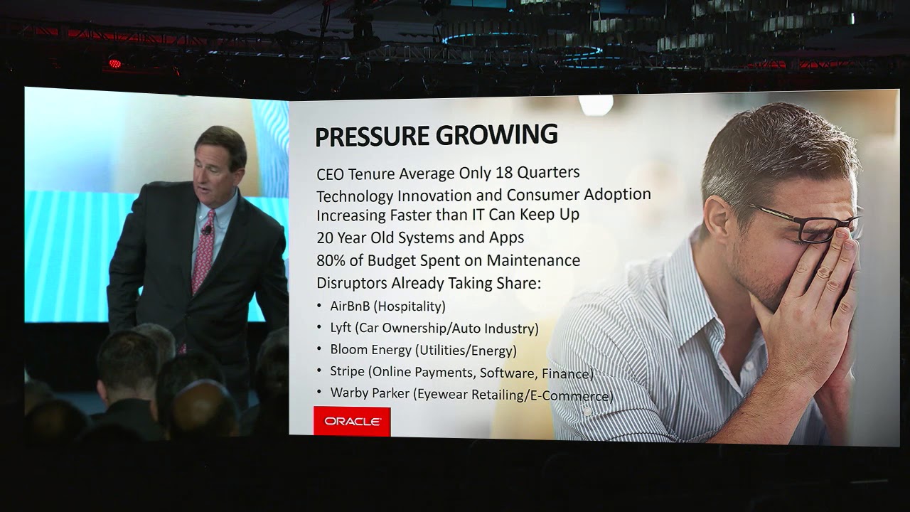 Mark Hurd at Oracle CloudWorld New York 2018: Transform your Business Keynote