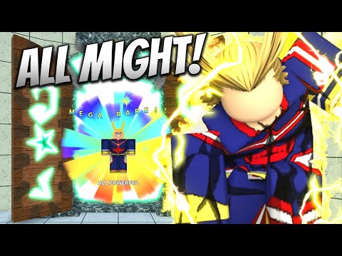 [CODES] Mega Rare All Might Summon SO OP! All Star Tower Defense All Might Roblox!