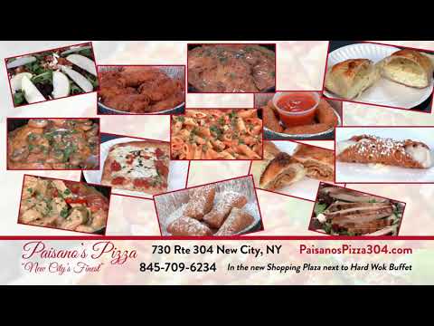 Paisano's Pizza New City / Produced by sr-video.com 845-429-1116