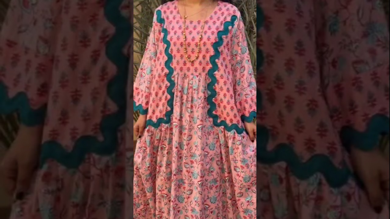 latest neck design with lace 2025|| New neck design||