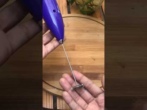 How to use coffee handbeater (hongxin) tutorial #youtubeshorts #shorts