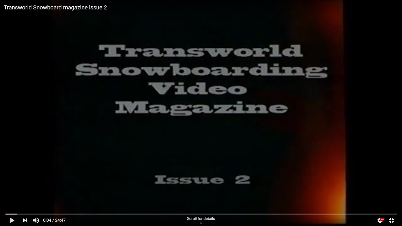 Transworld Snowboard magazine issue 2