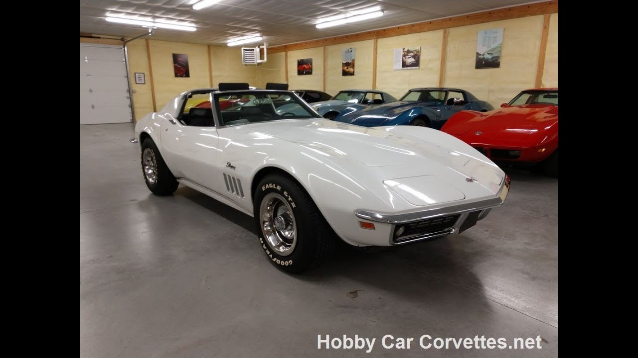 1969 WHITE CORVETTE STINGRAY FOR SALE