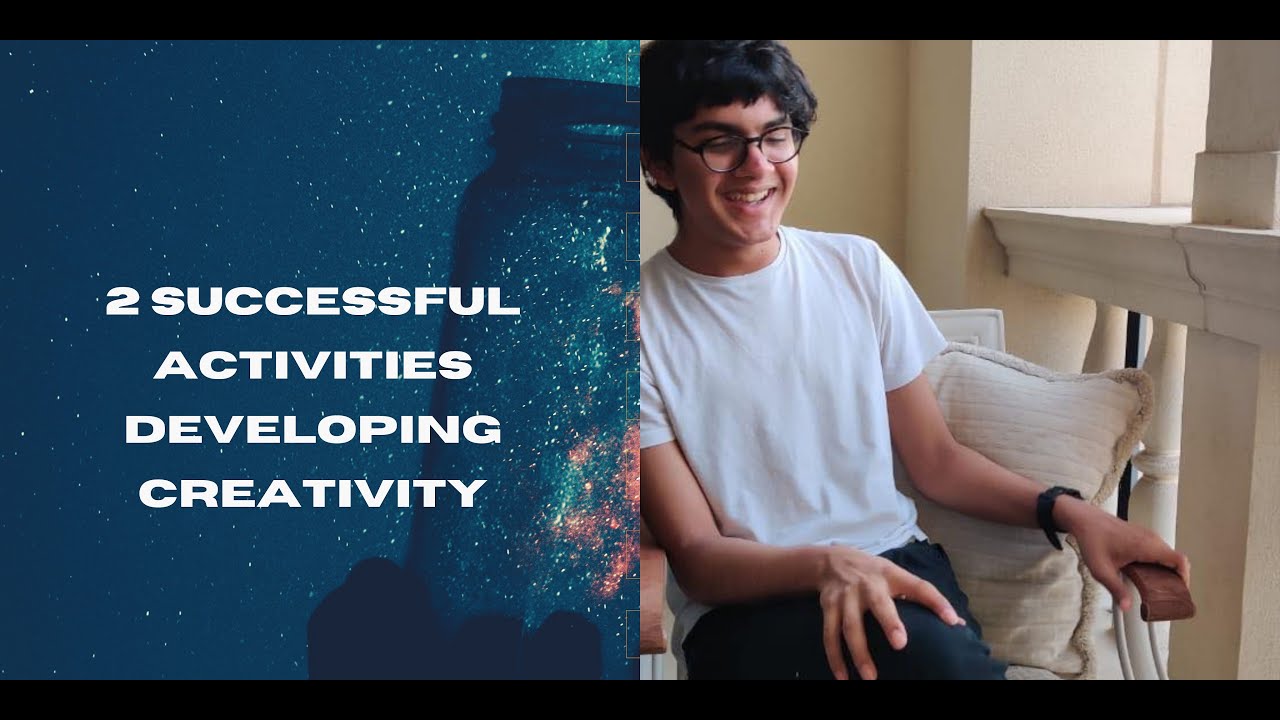 2 activities under 2 minutes to develop creativity