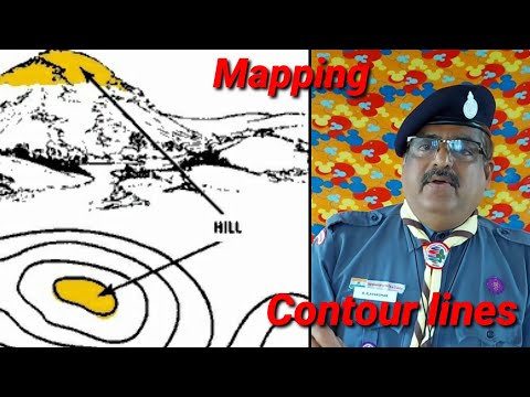 Mapping - Contour Lines தமிழில் விளக்கம். Scoutcraft - Tamil
