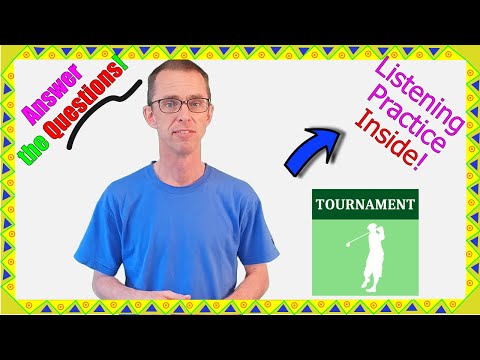 English Listening: Golf - The Longest Drive