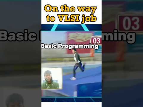 On the Way to VLSI Job #vlsi #semiconductor #electronics #shorts