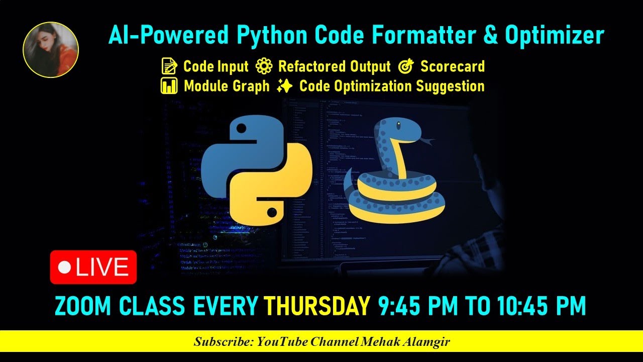 python code formatter & optimizer project streamlit base