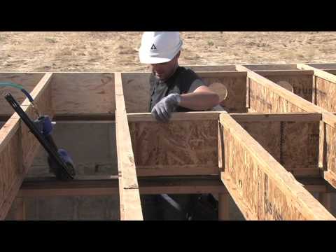 Detail #B1W - Trus Joist EWP Floor Installation Guide