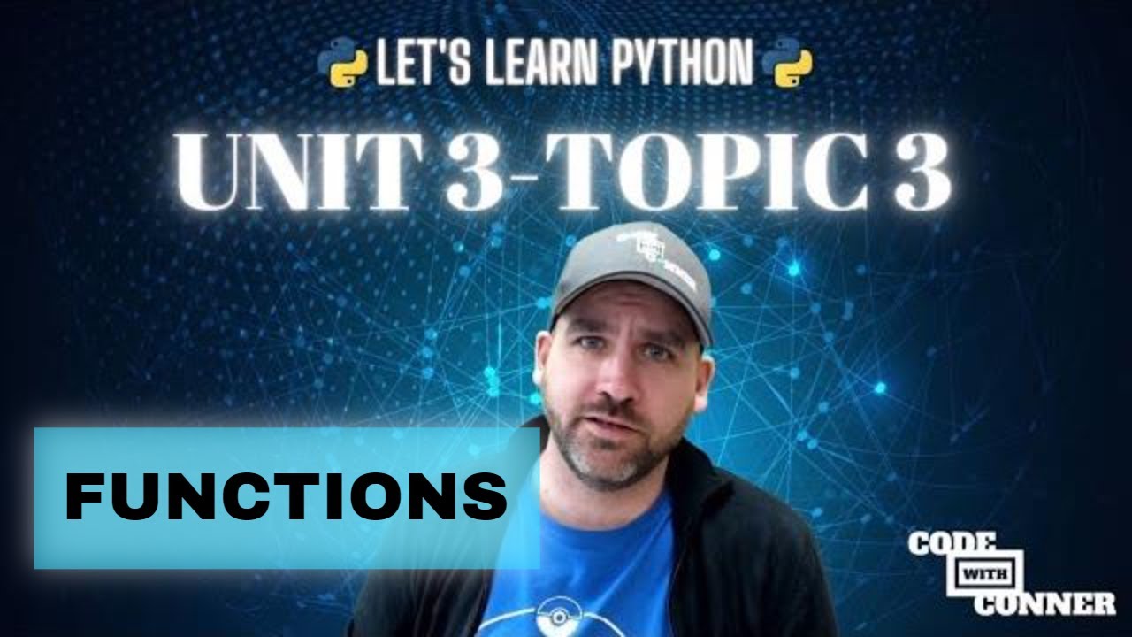Let's Learn Python - Functions that return values - Unit 3 Topic 3