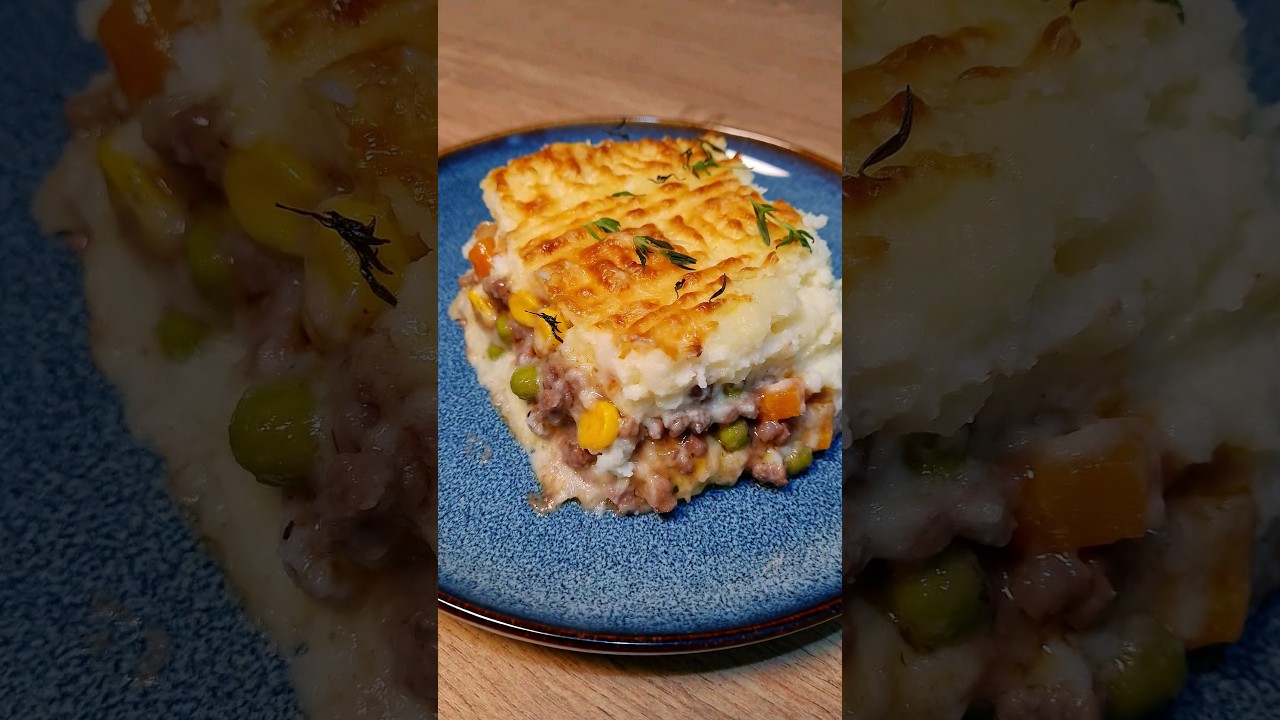 Cottage Pie recipe with ground beef.