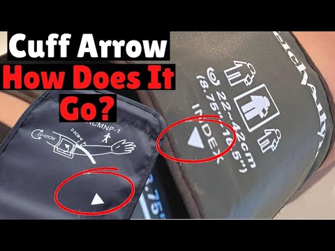 Blood Pressure Cuff Arrow How To Use