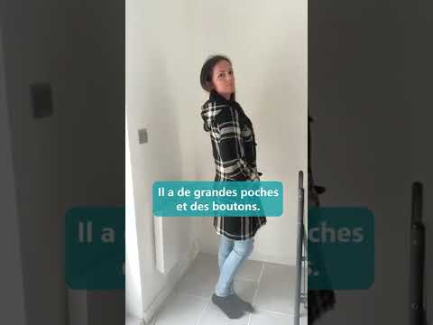 Learn the names of different coats and jackets in French! #learnfrench #learnfrench #shorts