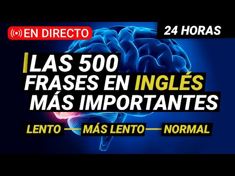 ????APRENDER inglés ESCUCHANDO MIENTRAS DUERMES ???? Las 500 Frases Más Utilizadas-Aprender Ingles Rápido
