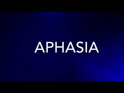 How to pronounce aphasia