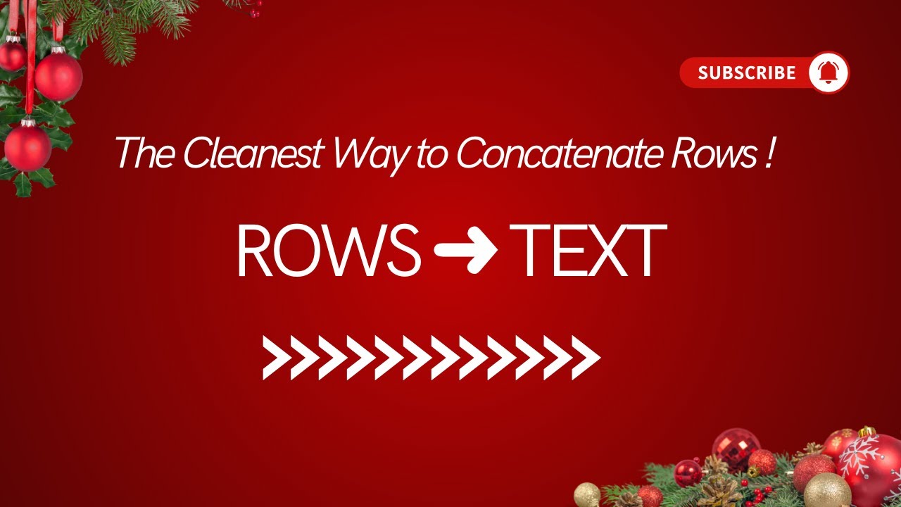 SQL Tricks | The Cleanest Way to Concatenate Rows | STRING_AGG