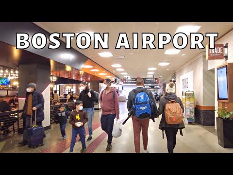 Exploring Boston Logan International Airport Terminals B & C