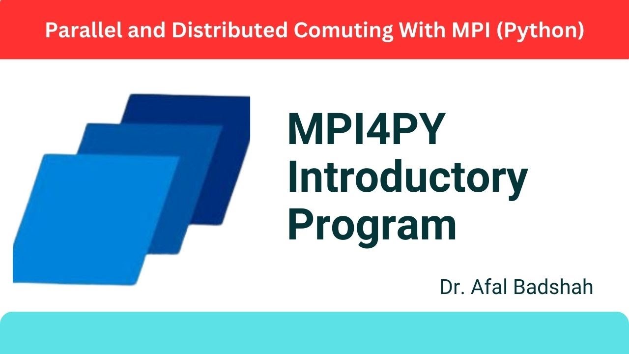 Conquer Parallel Python! Introduction to MPI4py