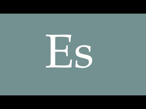 How to pronounce ''Es'' correctly in French