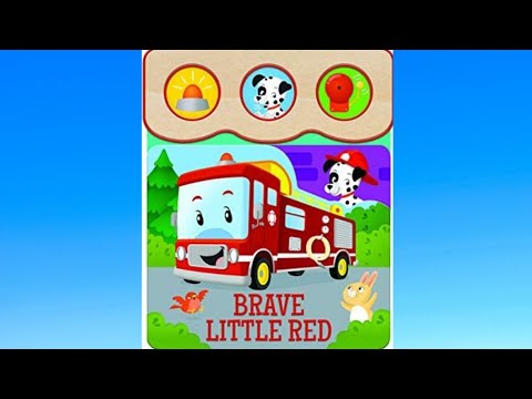 BRAVE LITTLE RED || Interactive Sound book for Kids | Read aloud books for Children