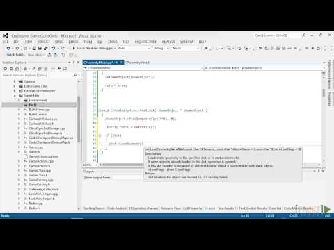 Learn CryENGINE SDK Game Programming Essentials Tutorial Loading a 3D Model | packtpub com ...