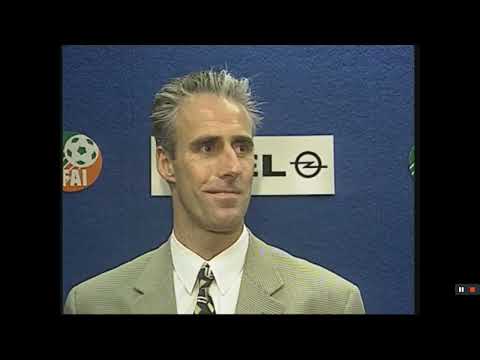 Mick McCarthy New Ireland Football Manager 1996