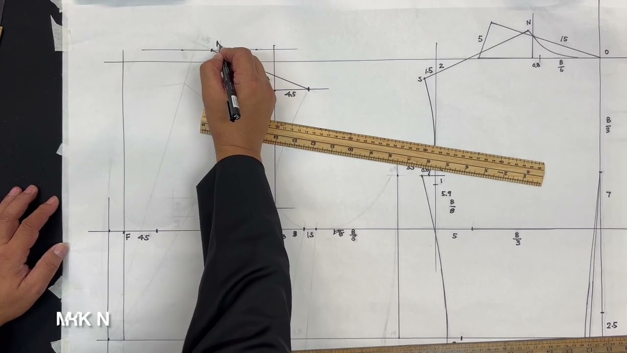bespoke tailoring 2 pattern drafting part two