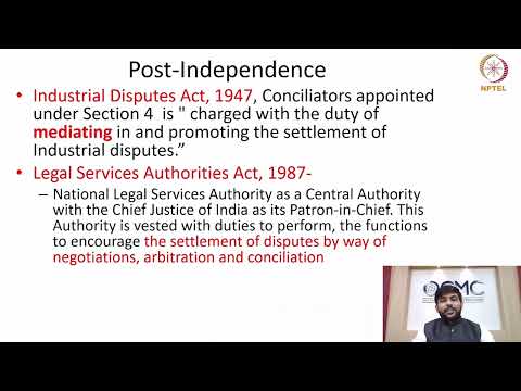 Legal Development of ADR in India