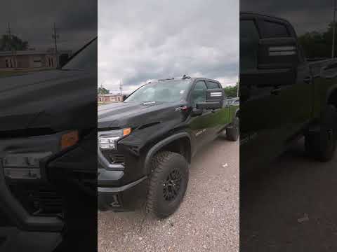 NEW 2024 CHEVY SILVERADO 2500 HD ZR2 6.6L GAS V8 BLACK 10-SPEED $74,460 #chevrolet #forsale #foryou