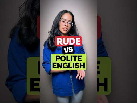 Rude Vs Polite English | Daily Used English Phrases #learnenglish #speakenglish #esl