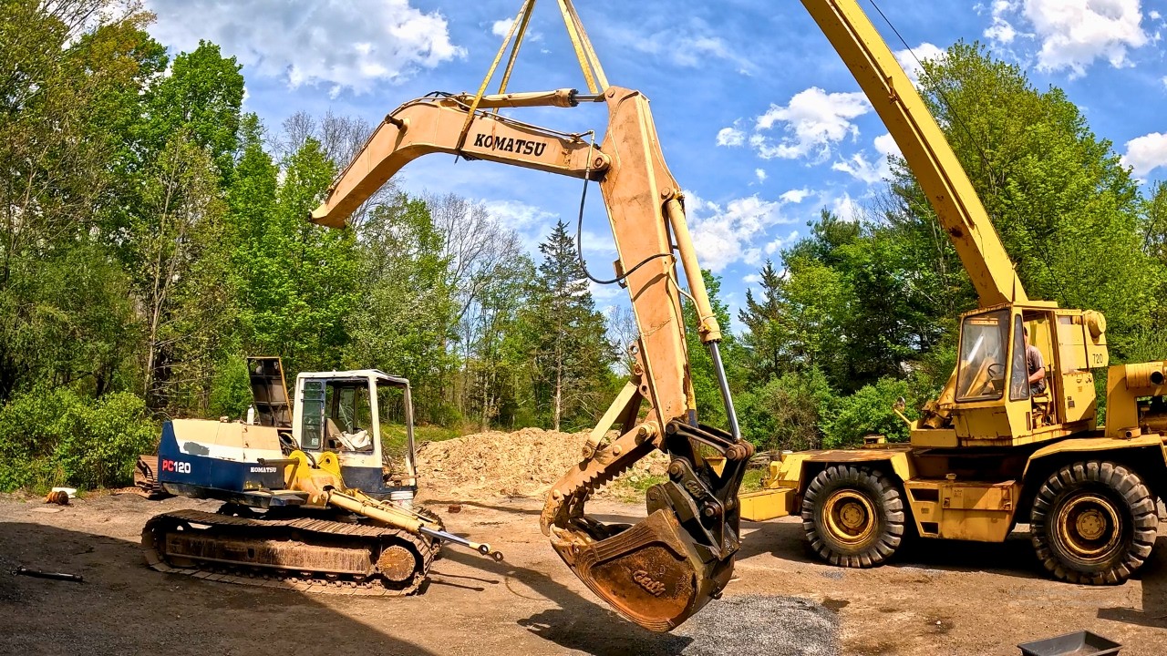 Repair Excavator Boom Mount