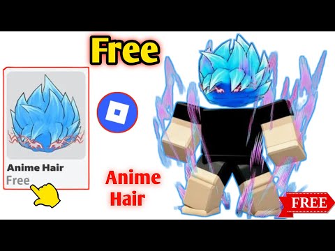How to get free Anime Hair In Roblox update😱 | Anime Hair On Roblox Free Items